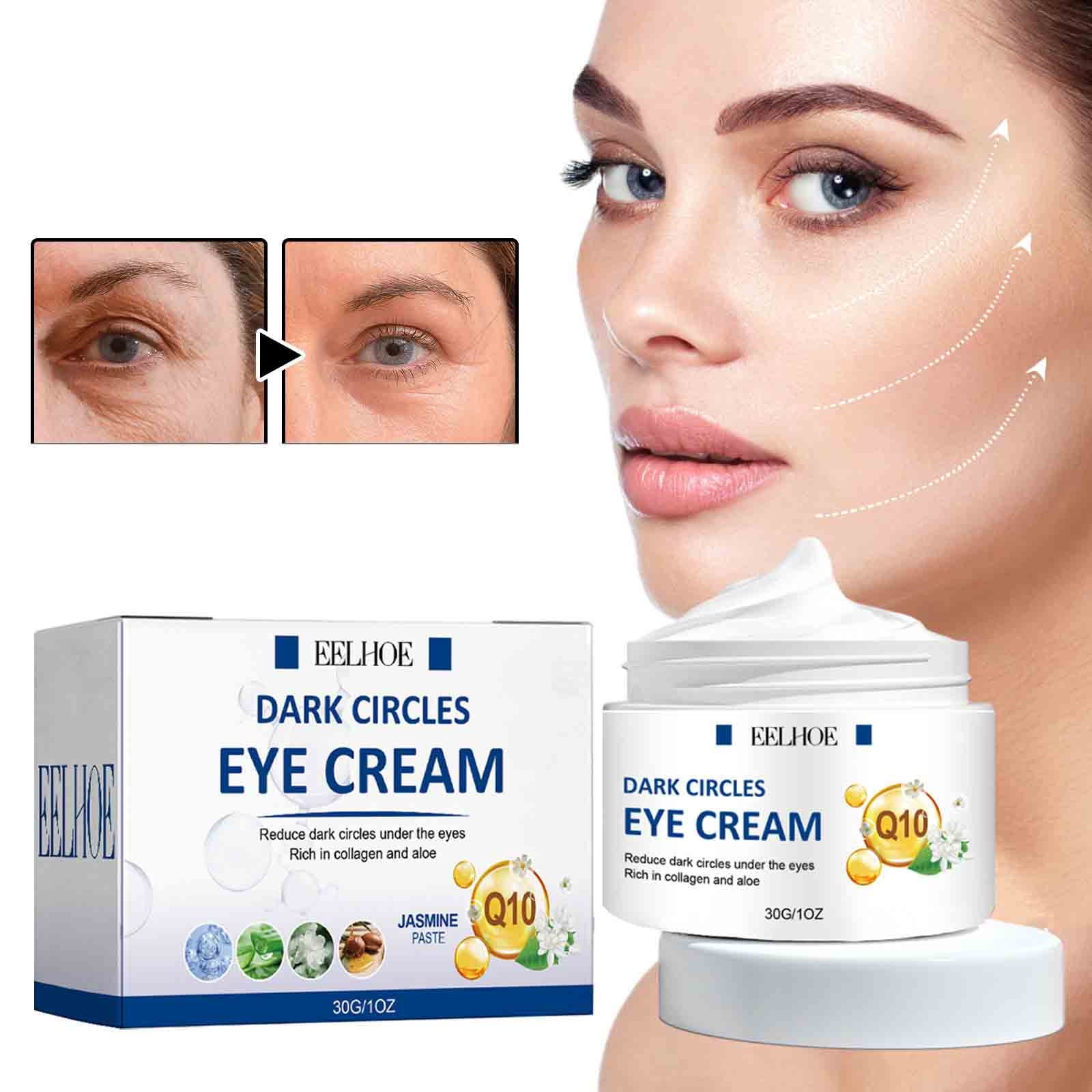 Jasmine Eye Cream for Dark Circles | Protein & Aloe Anti-Puffiness ...