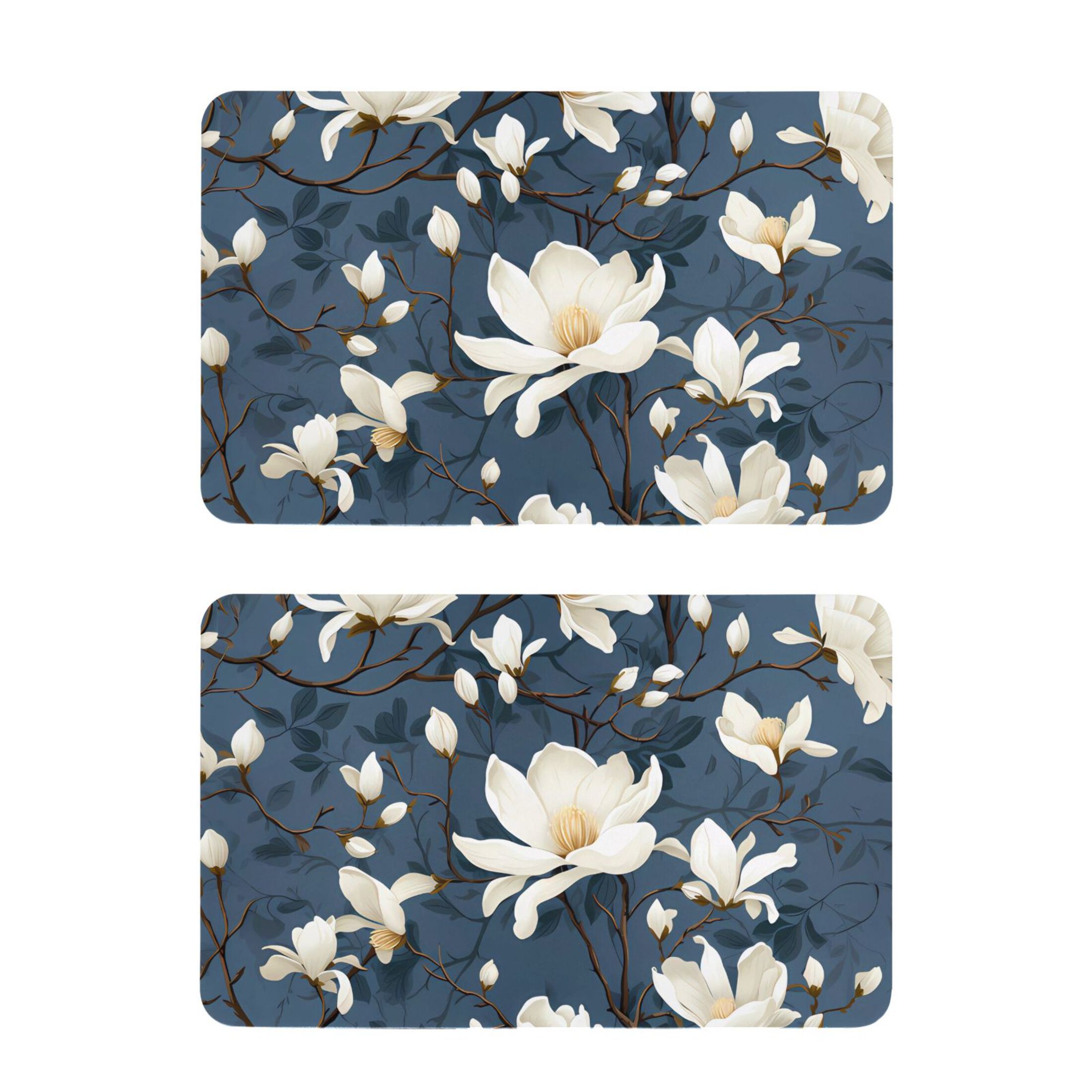 Jasmine Flowers Fridge Magnetic Sticker Refrigerator Magnets Kitchen ...