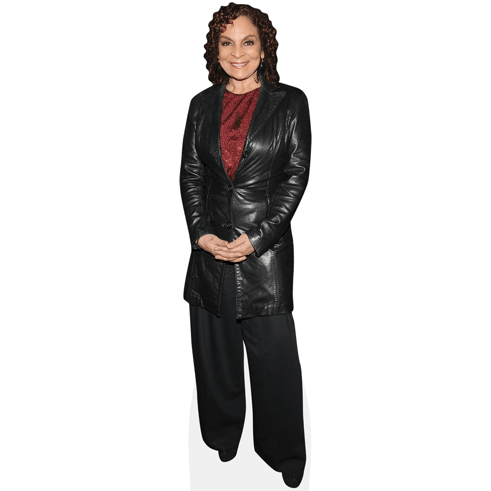 Jasmine Guy Black Outfit Mini Cardboard Cutout Standee