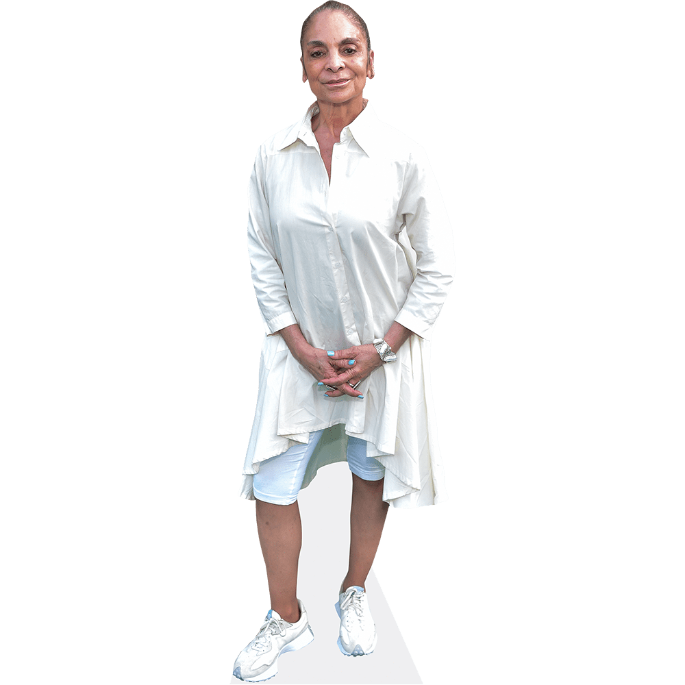 Jasmine Guy White Dress Mini Cardboard Cutout Standee
