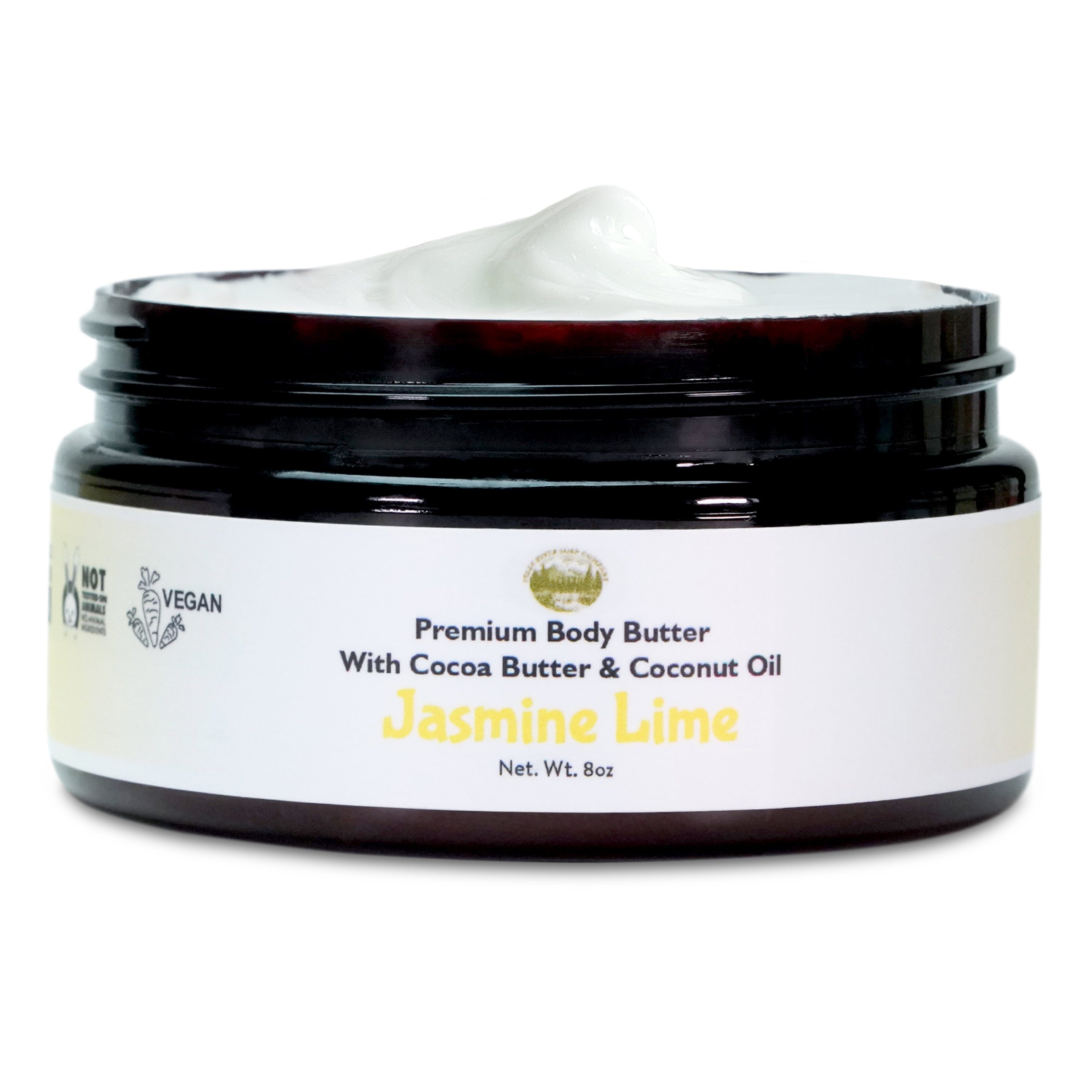 Jasmine Lime Body Butter - 8oz Premium Handmade Natural Moisturizing ...