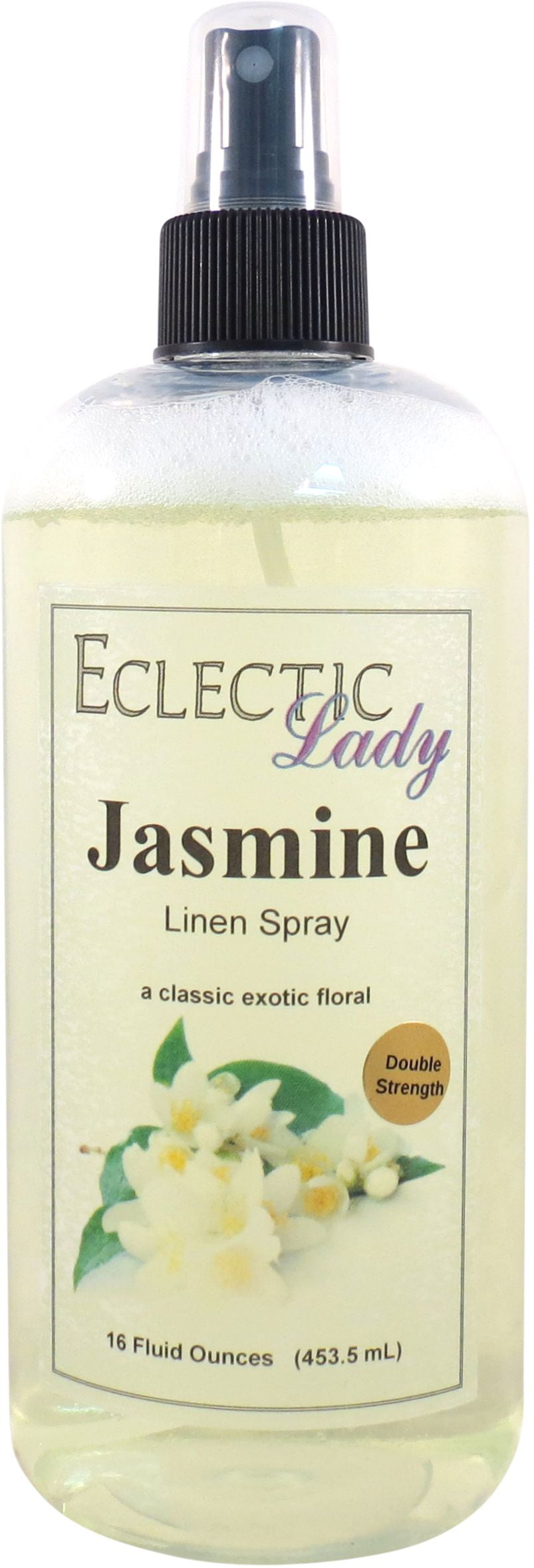 Jasmine Linen Spray (Double Strength), 16 ounces - Eclectic Lady Sheet and Linen Spray - No ...