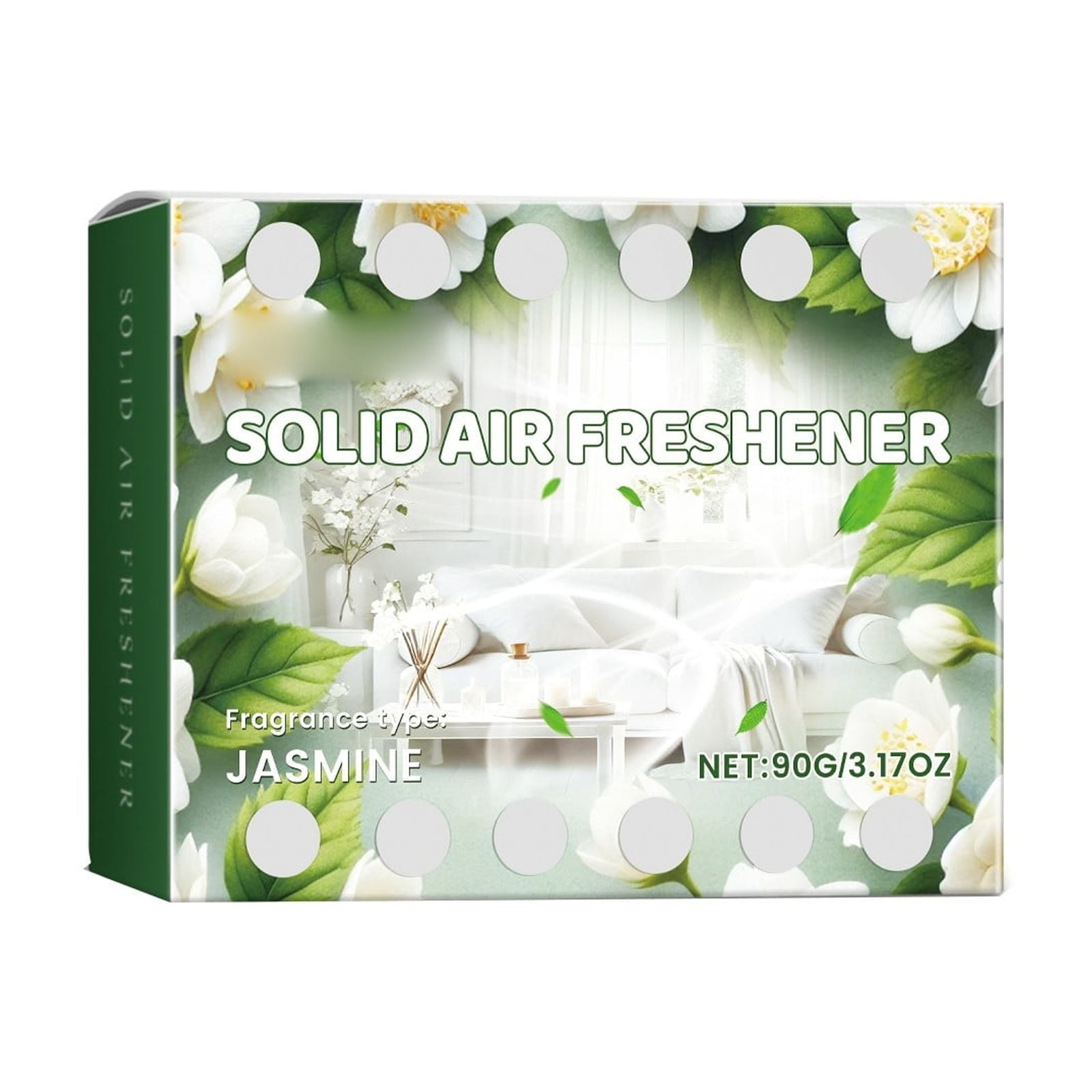 Jasmine Scented Air Gel Long Lasting 30 Day Odor Eliminator Slow ...