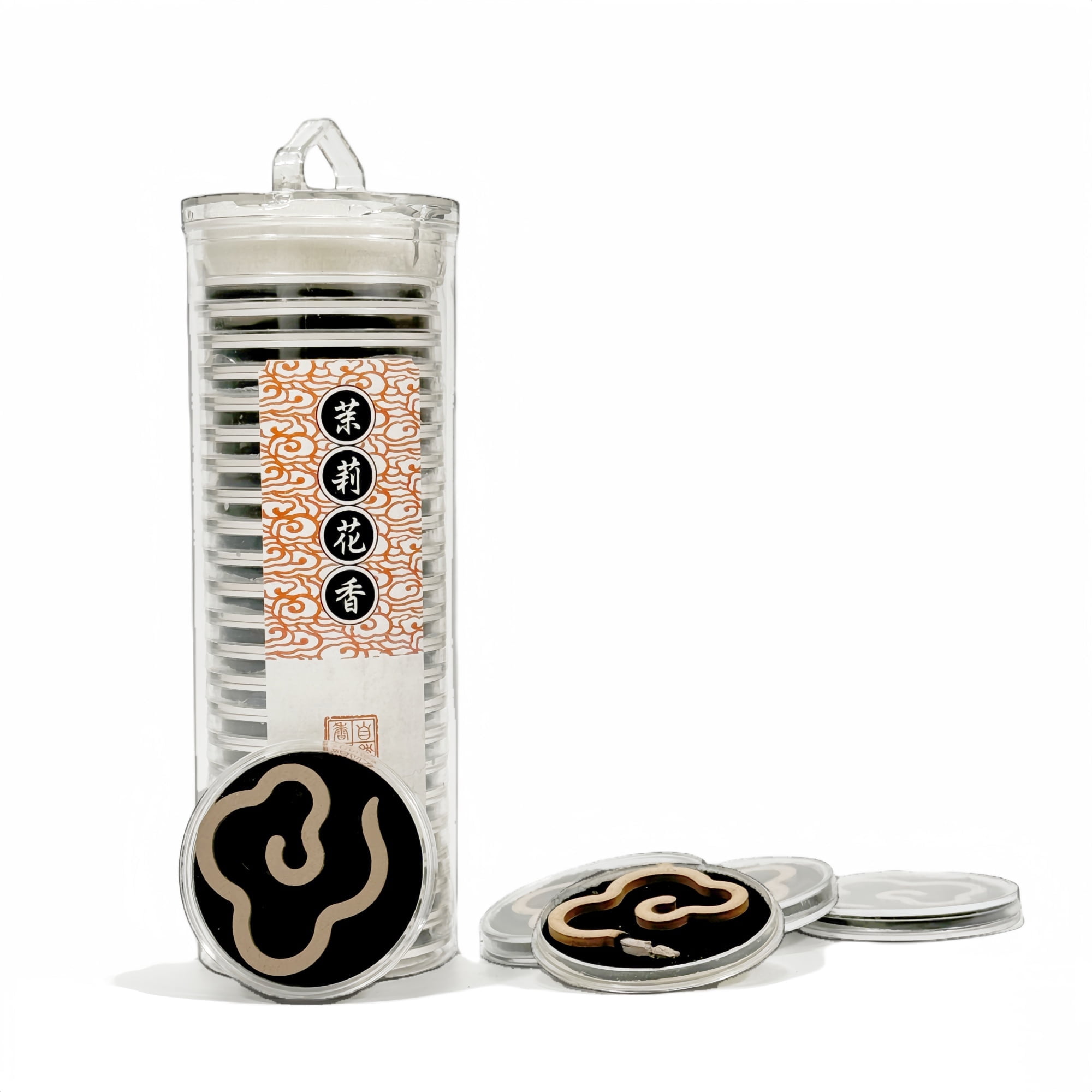 Jasmine incense coil,Set of 22 coils.Each incense coil includes a ...