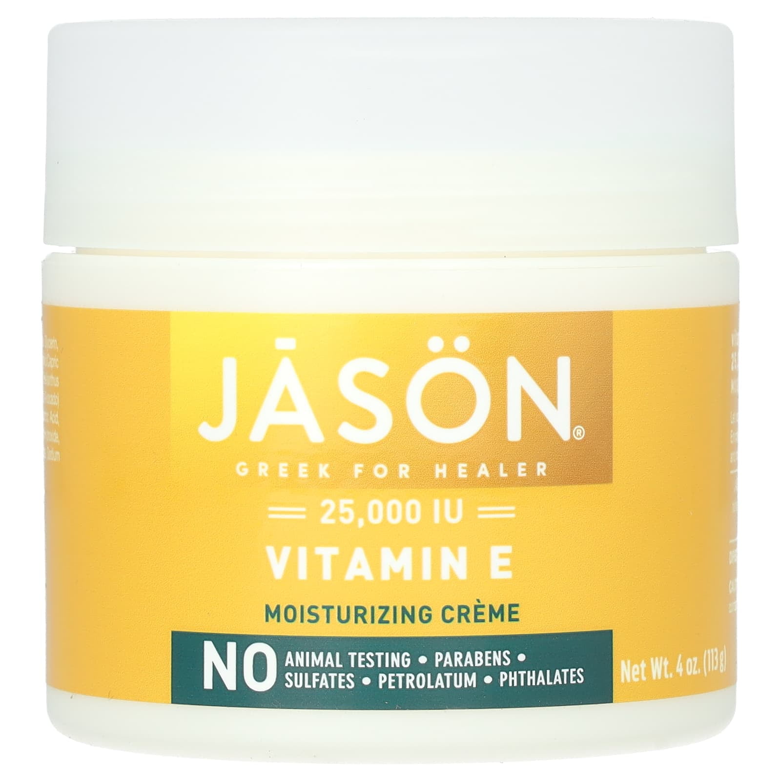 Jason Age Renewal Vitamin E Moisturizing Creme -- 25000 IU - 4 oz Pack ...