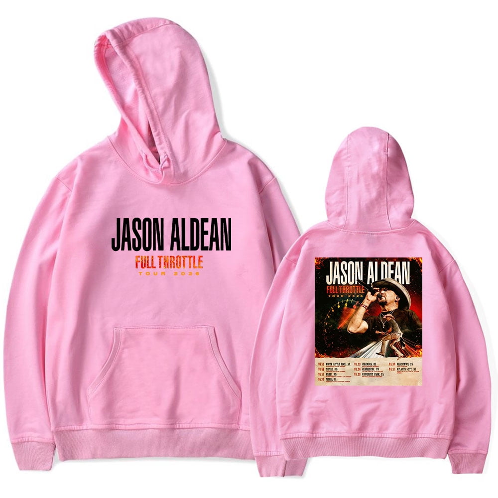 Jason Aldean 2026 Full Throttle Tour Hoodie Women Men Hooded Sweatshirt ...