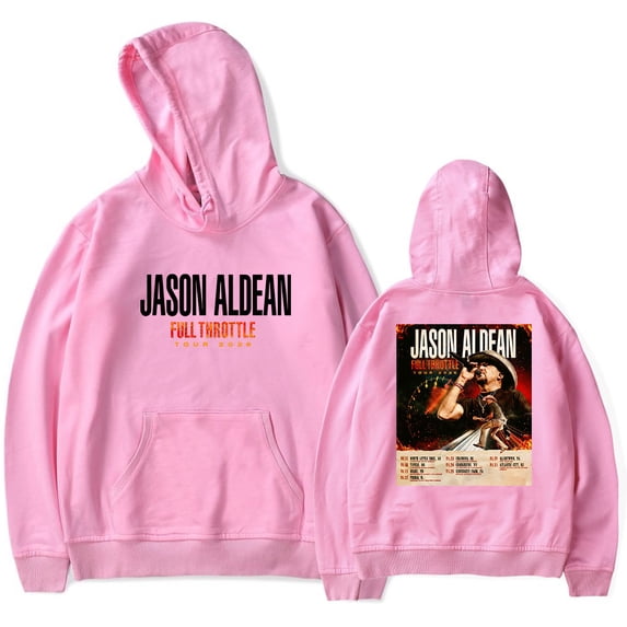 Jason Aldean 2026 Full Throttle Tour Hoodie Women Men Hooded Sweatshirt ...