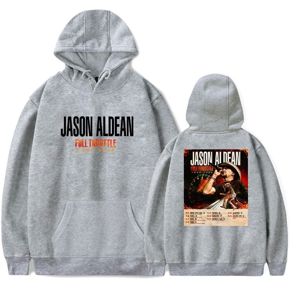 Jason Aldean 2026 Full Throttle Tour Hoodie Women Men Hooded Sweatshirt ...