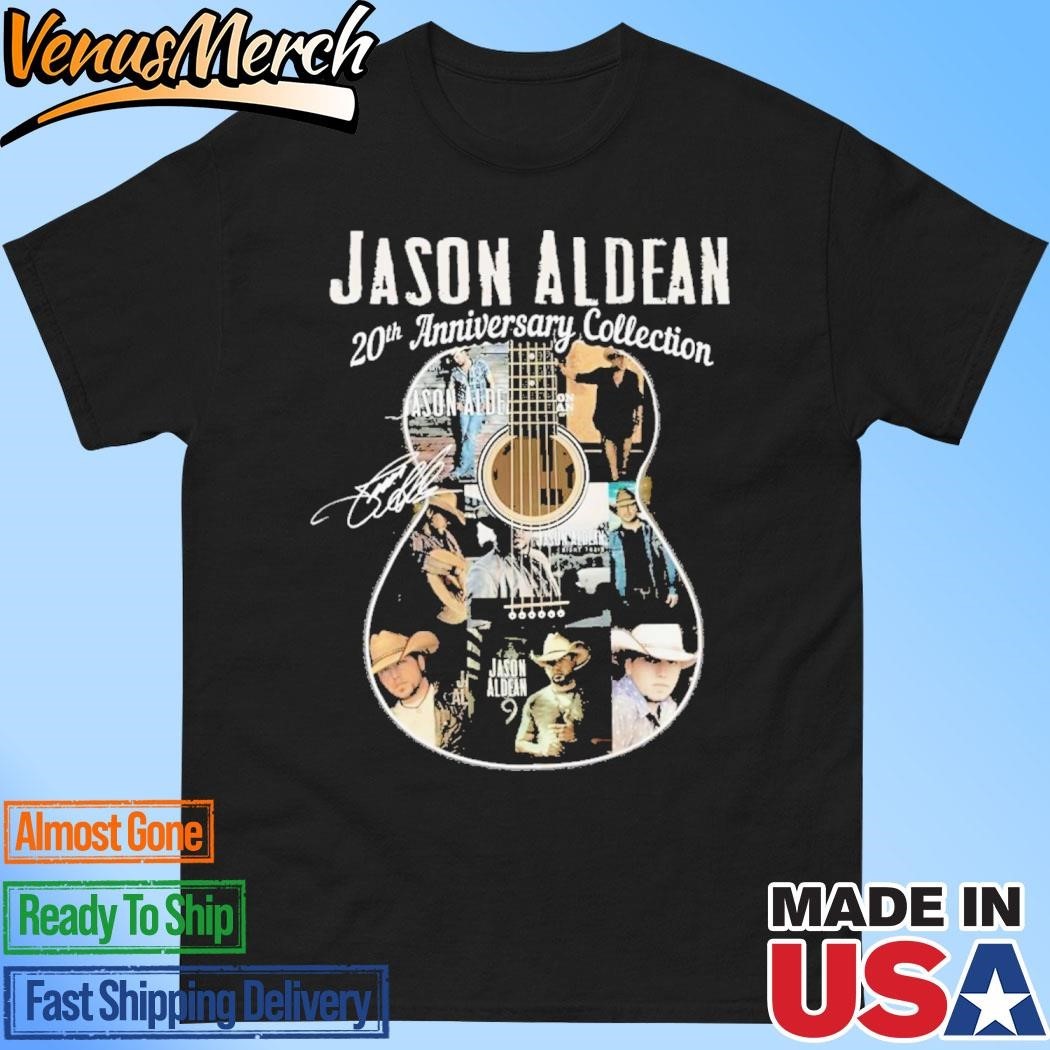 Jason Aldean 20th Anniversary Collection Signature T Shirt - Walmart.com