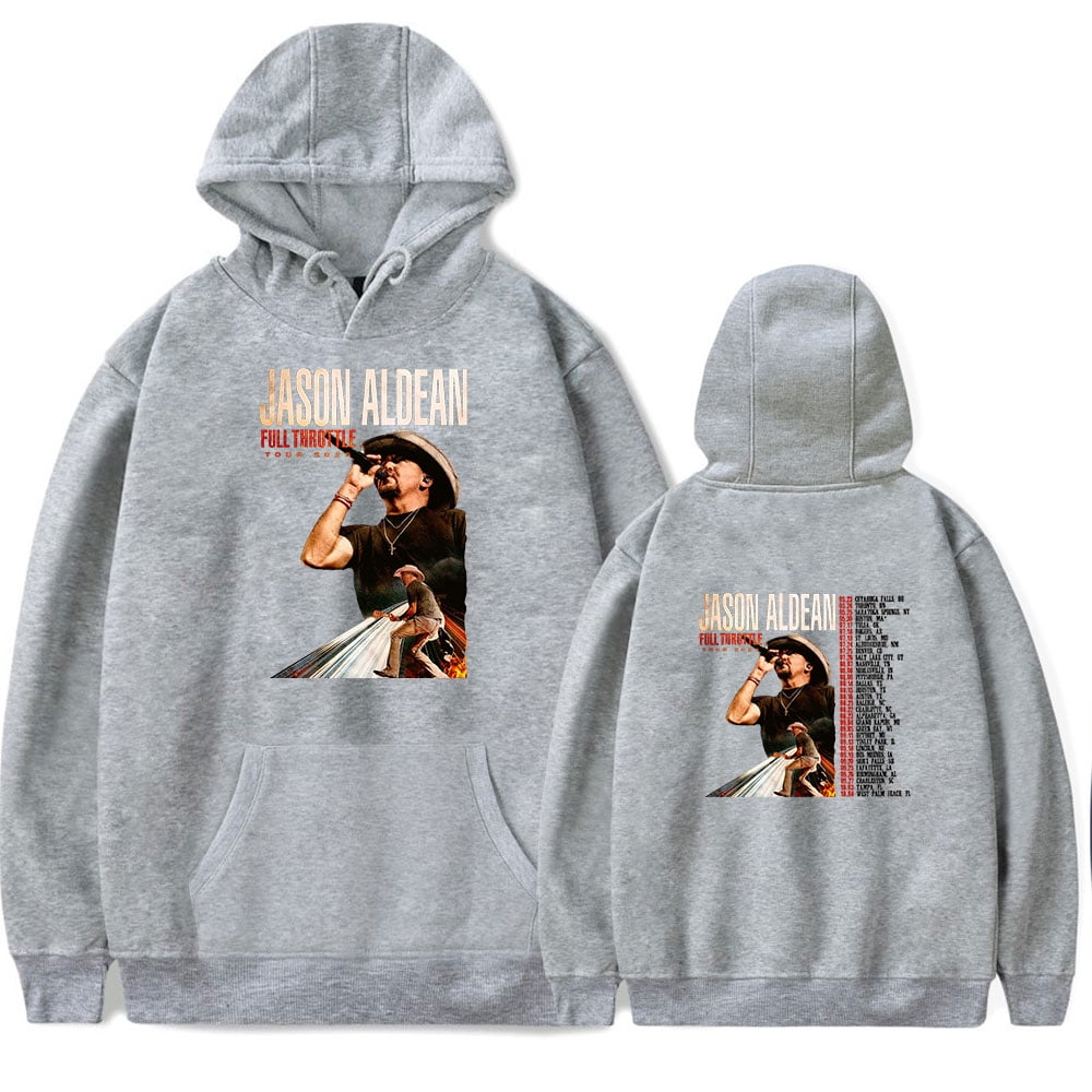 Jason Aldean Full Throttle Tour 2025 Hoodie Merch For Men/Women Unisex ...