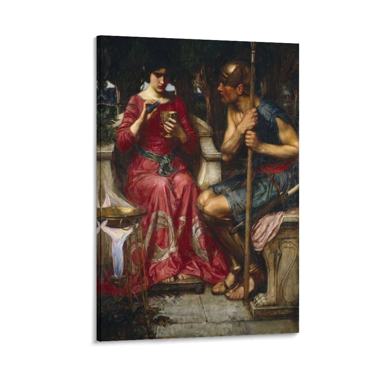 Jason And Medea by Waterhouse Poster Decorative Painting Canvas Wall ...