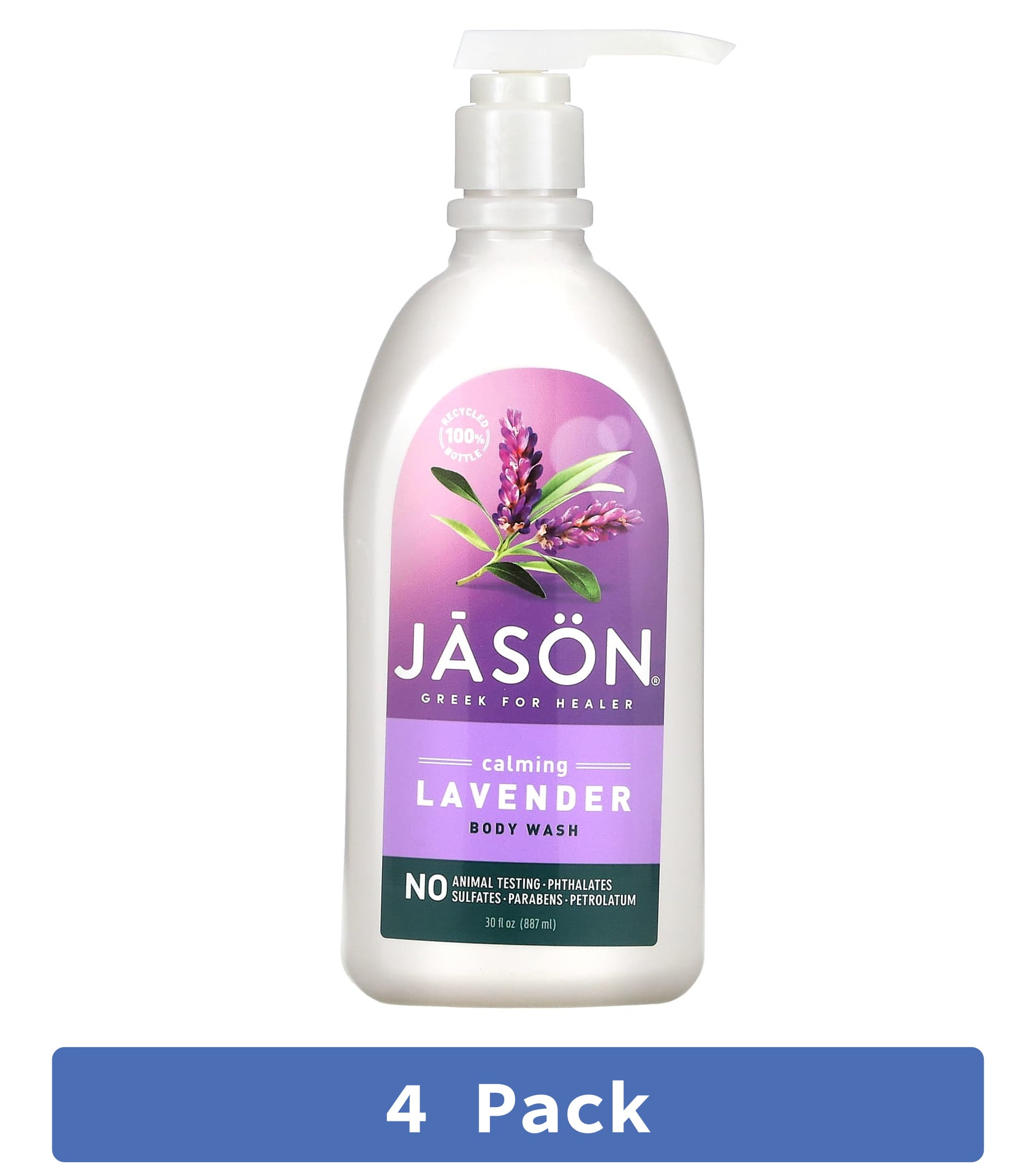Jason Body Wash Calming Lavender -- 30 fl oz Pack of 4 - Walmart.com