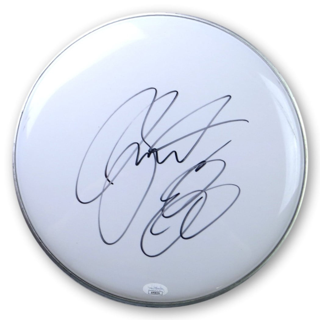 Jason Bonham Signed Autographed 12" Drumhead Led Zeppelin Drummer JSA ...