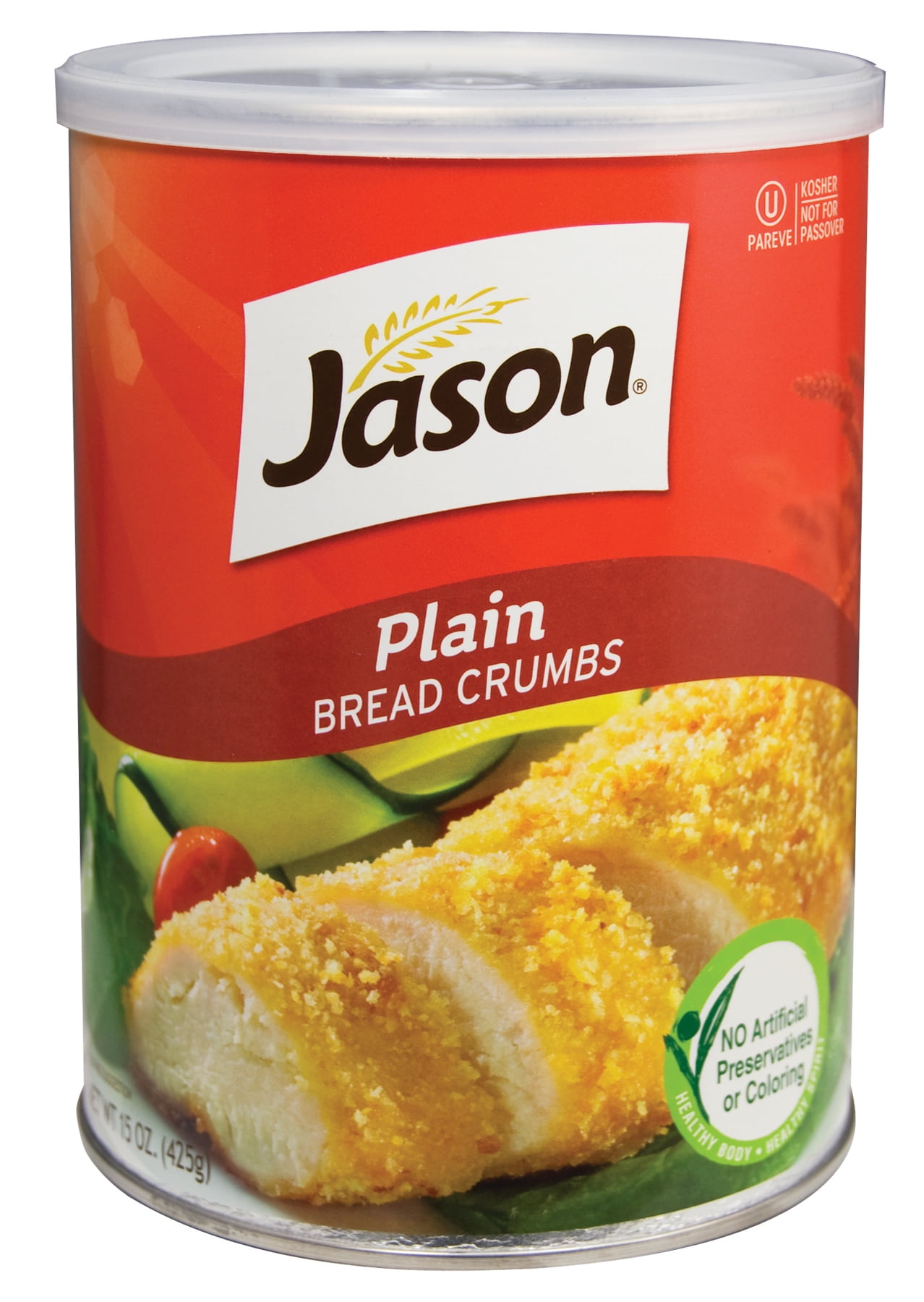 Jason Bread Crumbs - Plain - Case of 12 - 15 oz. - Walmart.com