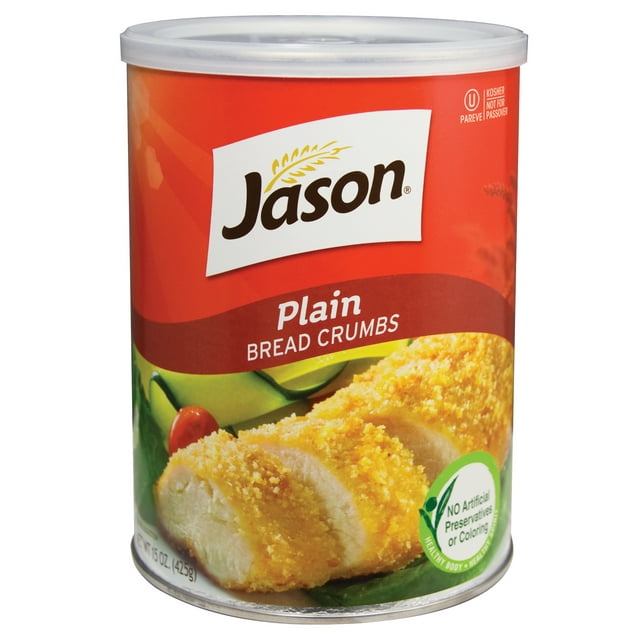 Jason Bread Crumbs - Plain - Case of 12 - 15 oz. - Walmart.com