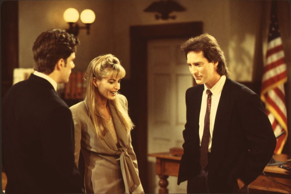 Jason Brooks, Eileen Davidson And Drake Hogestyn On Set Of Days Of Our ...