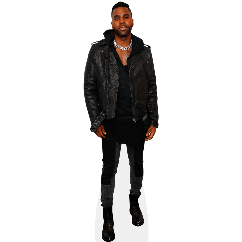 Jason Derulo (Black Jacket) Mini Cardboard Cutout Standee - Walmart.com