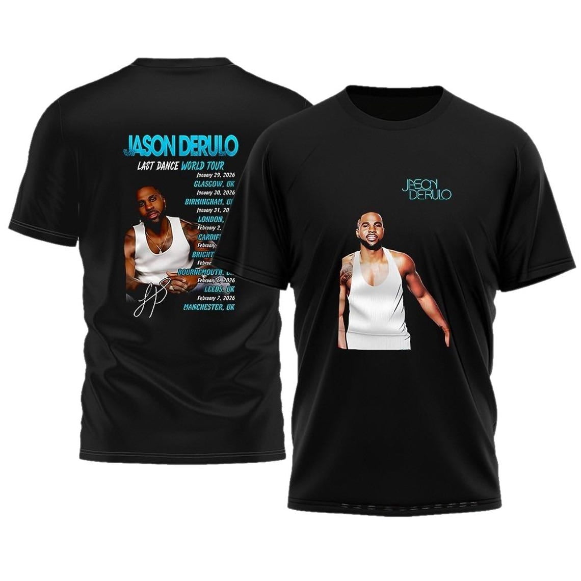 Jason Derulo Last Dance world tour 2026 celebrating cities schedule ...