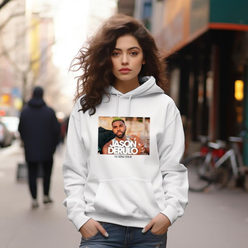 Jason Derulo Nu King Tour 2024 Hoodie Concert Merch Design for Fans Tee ...