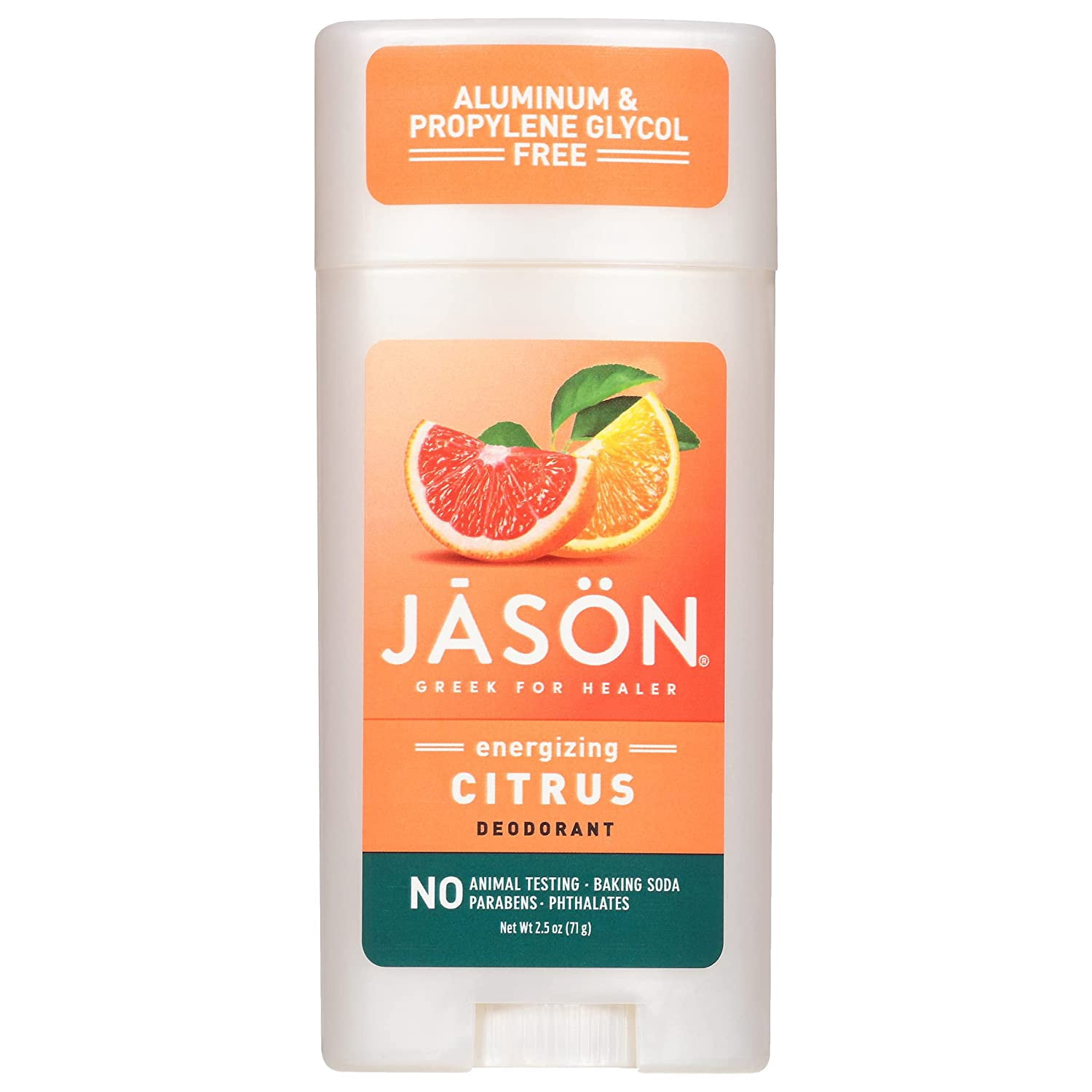 Jason Energizing Citrus Deodorant, 2.5 oz - Walmart.com