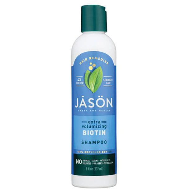 Jason Extra Volumizing Biotin Shampoo 8 fl oz Liq - Walmart.com