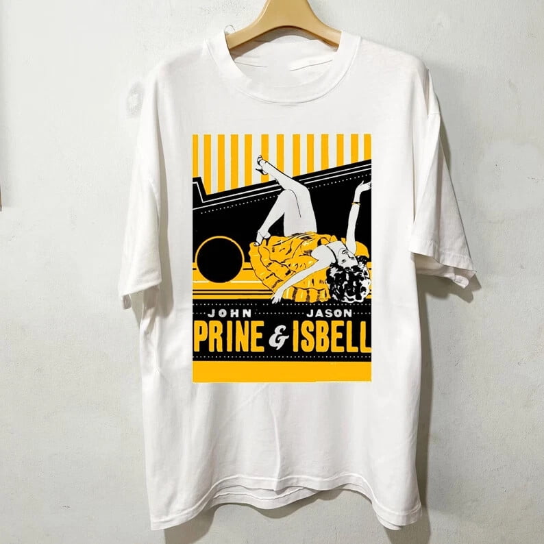 Jason Isbell 2025 Tour Poster Reprint T-Shirt Graphic Fan Tee S-4XL ...
