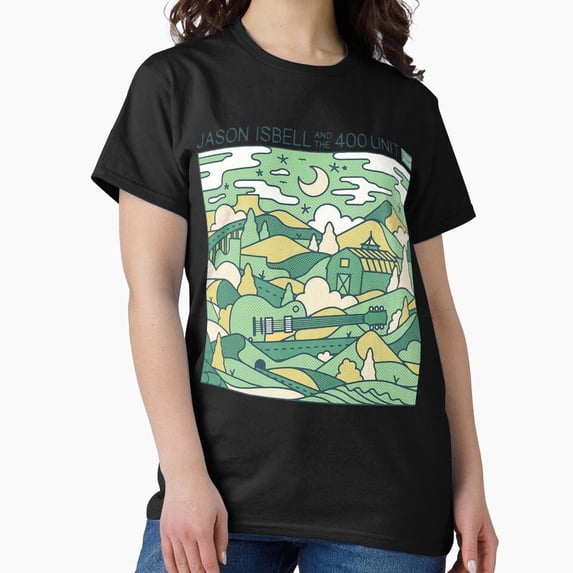 Jason Isbell Tour Isenglagi Country Americana T-Shirt - Walmart.com