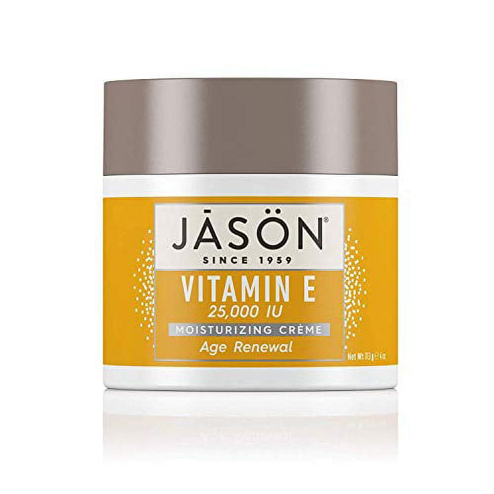 Jason Moisturizing CrÃ¨me, Vitamin E 25,000 Age Renewal, 4 Oz - Walmart.com