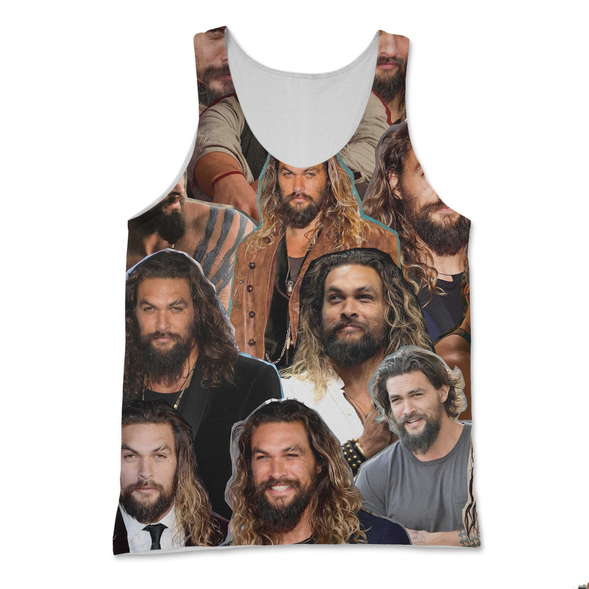 Jason Momoa Photo Collage Tank Top - Walmart.com