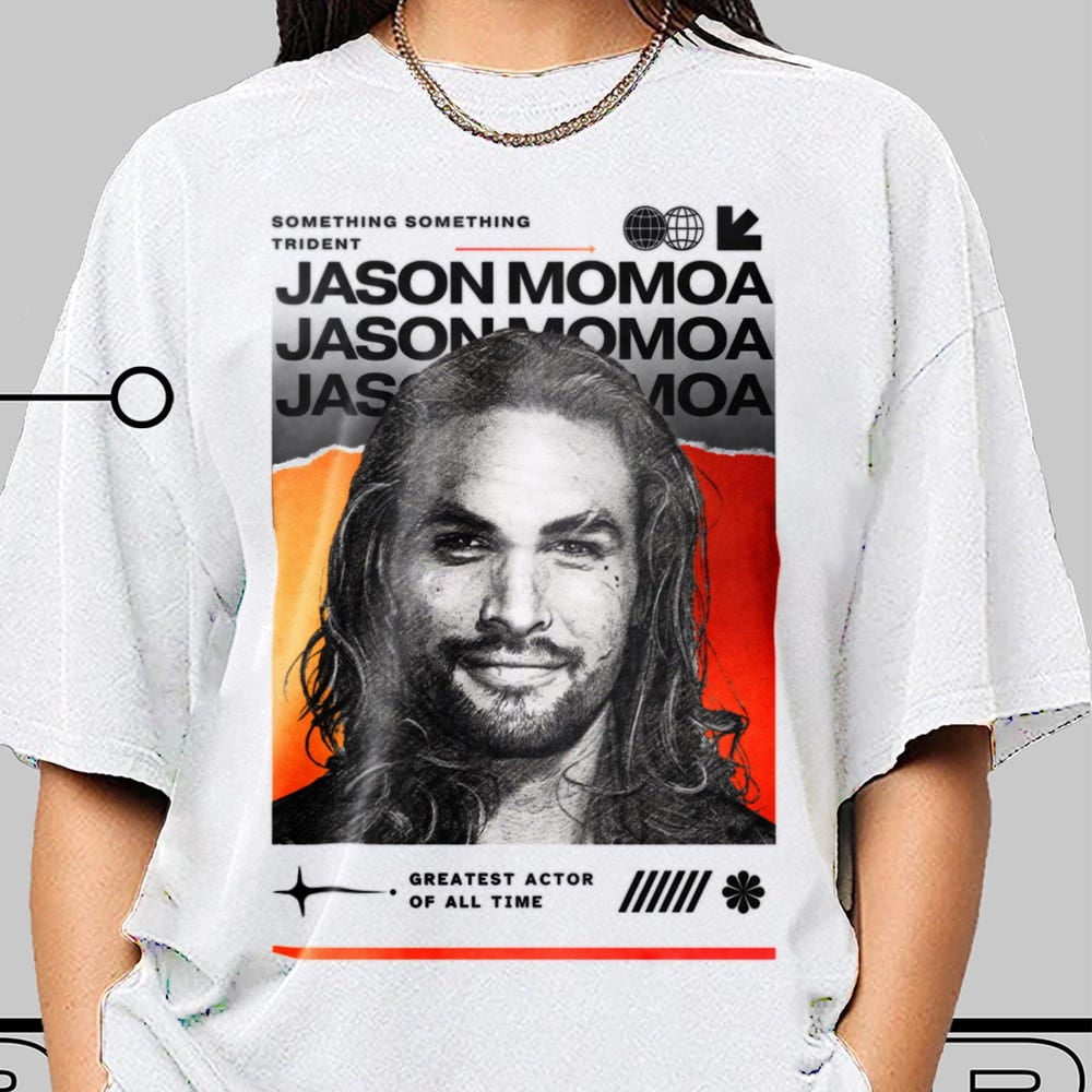 Jason Momoa T-Shirt, Vintage Jason Momoa Fan Shirt, Jason Momoa Tee ...