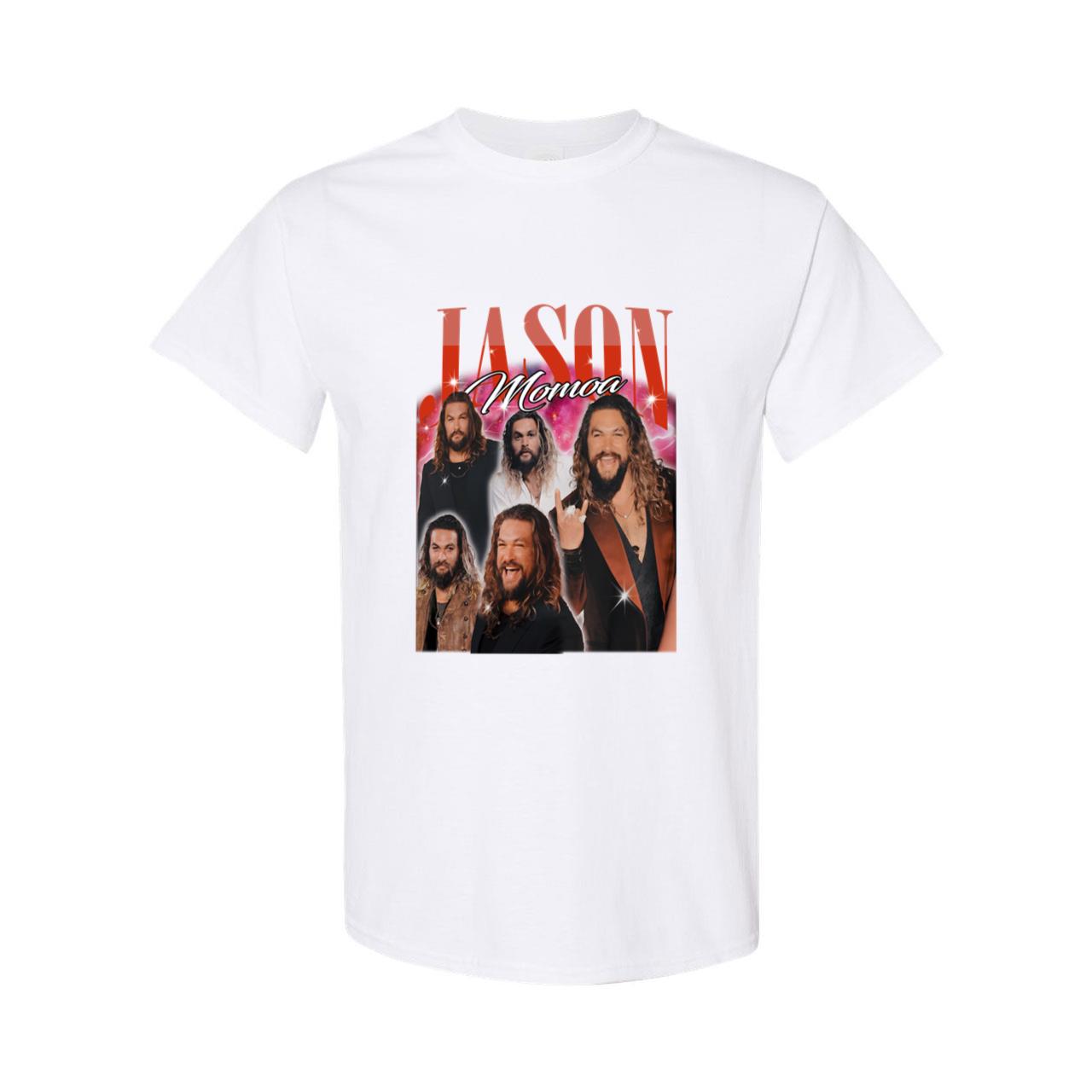 Jason Momoa Vintage Shirt, Jason Momoa Homage T-Shirt, Jason Momoa Fan ...