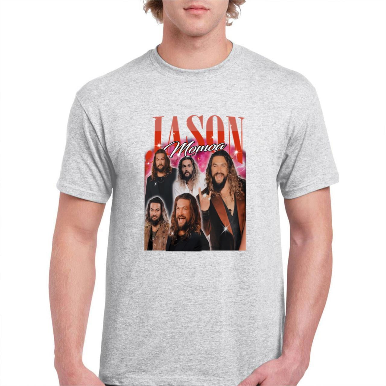 Jason Momoa Vintage Shirt, Jason Momoa Homage T-Shirt, Jason Momoa Fan ...