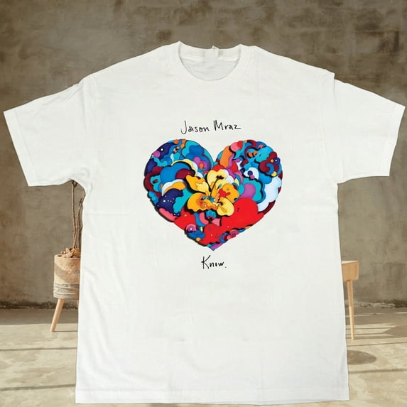 Jason Mraz Know White T Shirt Full Size S-5XL - Walmart.com