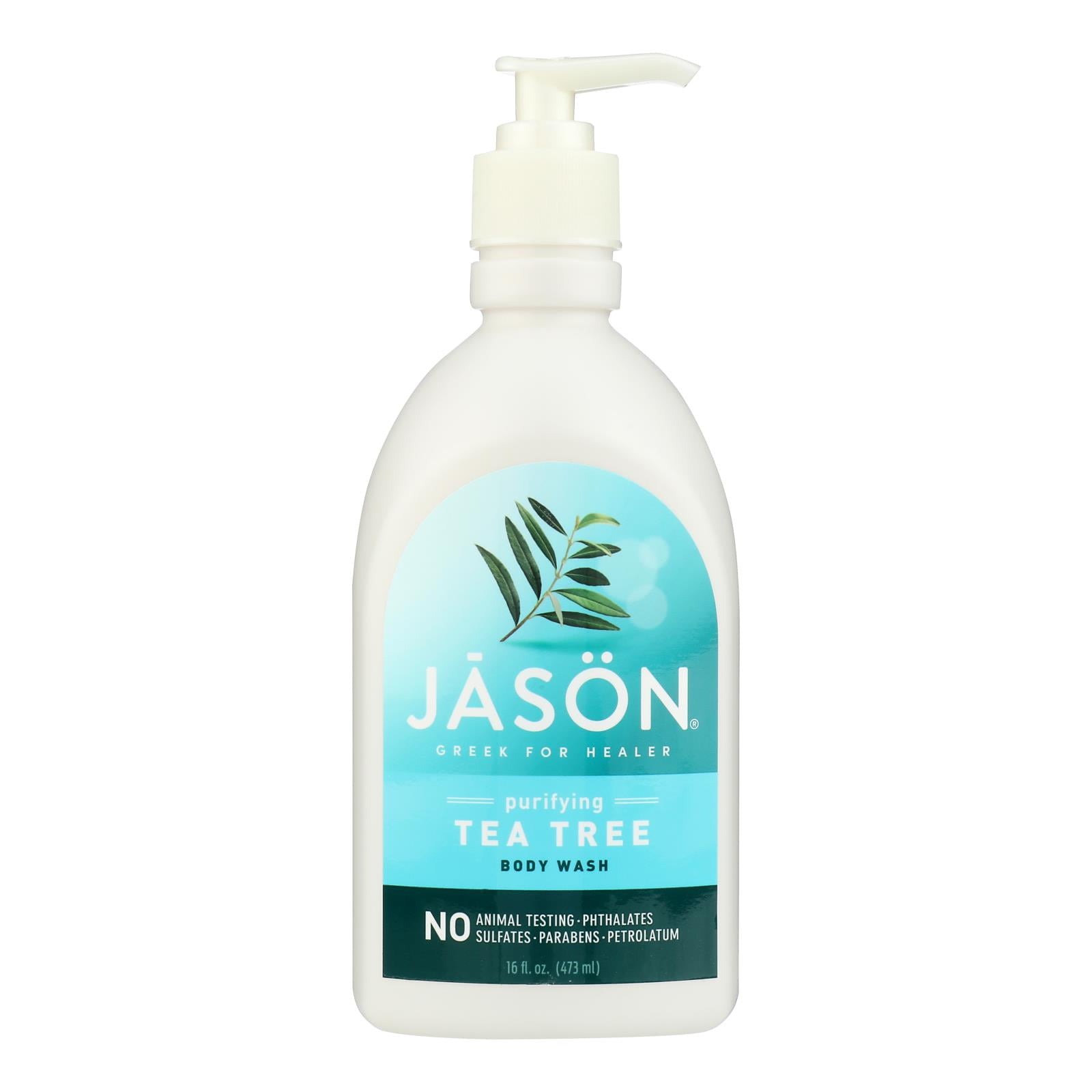Jason Natural Products - Body Wash Tea Tree - 1 Each-16 Fz - Walmart.com