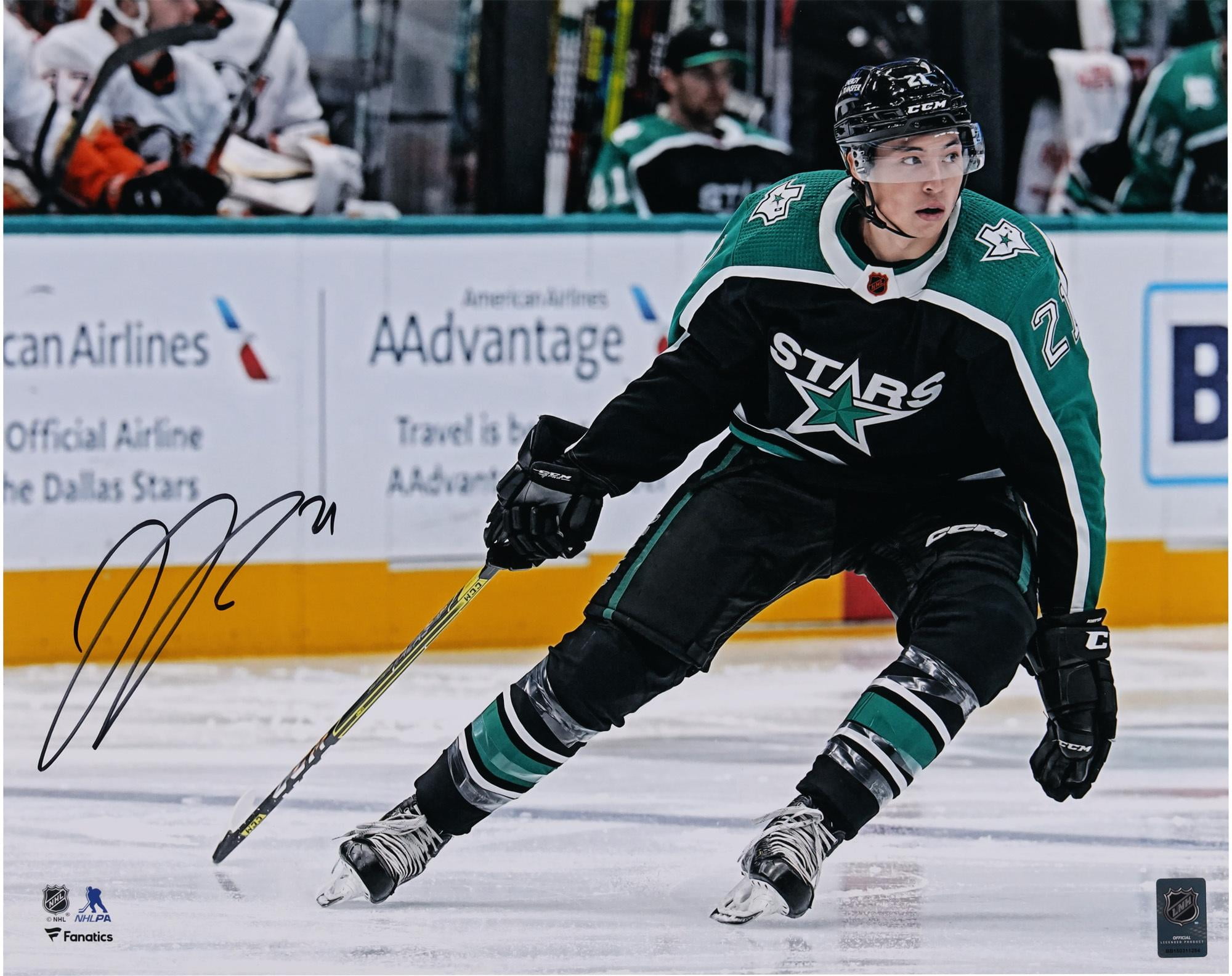 Jason Robertson Dallas Stars Autographed 16" x 20" Reverse Retro Jersey ...