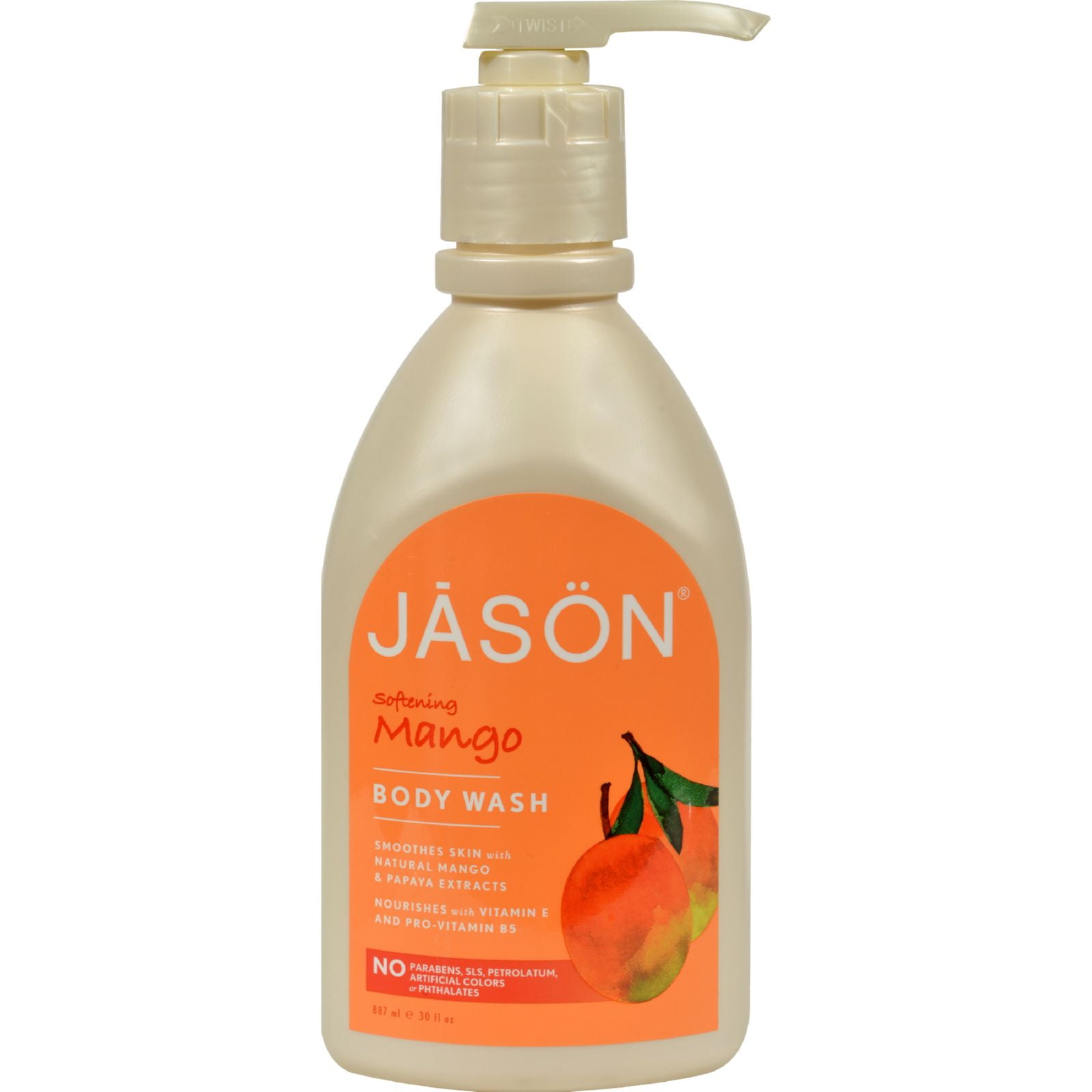 Jason Satin Shower Body Wash Mango - 30 fl oz - Walmart.com