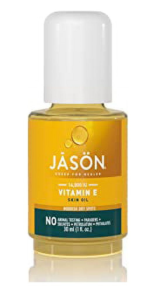 Jason Skin Oil, Vitamin E 14,000 IU, Lipid Treatment, 1 Oz - Walmart.com