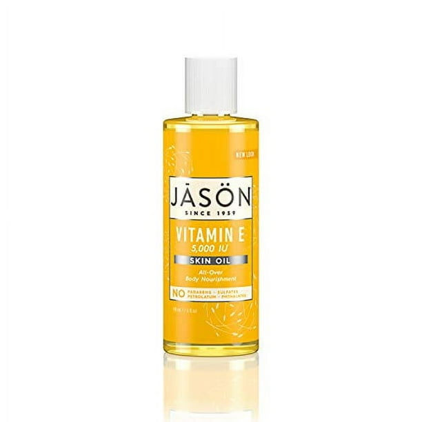 Jason Skin Oil Vitamin E 5 000 IU All Over Body Nourishment 4 Oz ...