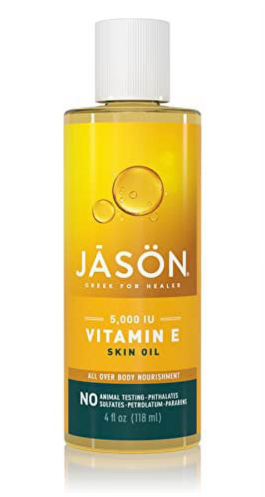 Jason Skin Oil, Vitamin E 5,000 IU, All Over Body Nourishment, 4 Oz ...