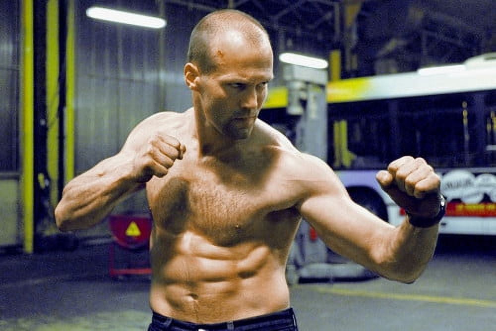 Jason Statham 24x36 Poster beefcake pose - Walmart.com