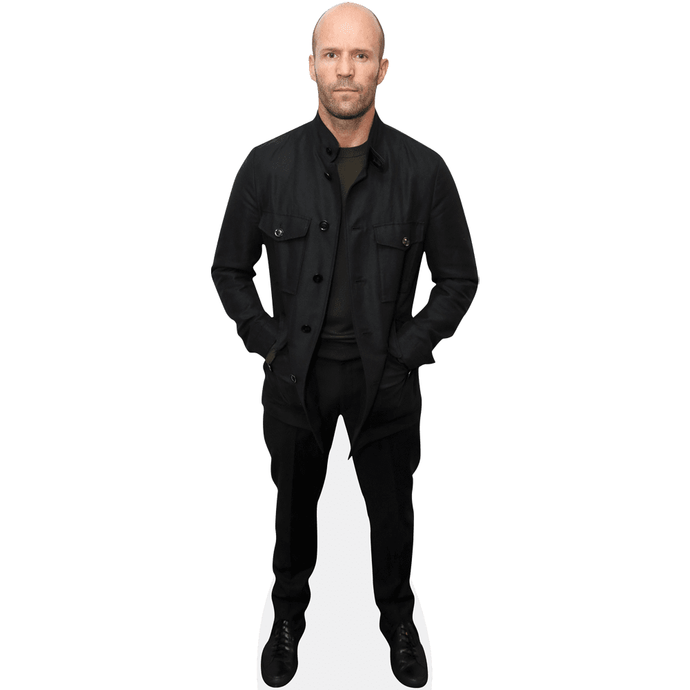 Jason Statham (Black Outfit) Mini Cardboard Cutout Standee - Walmart.com