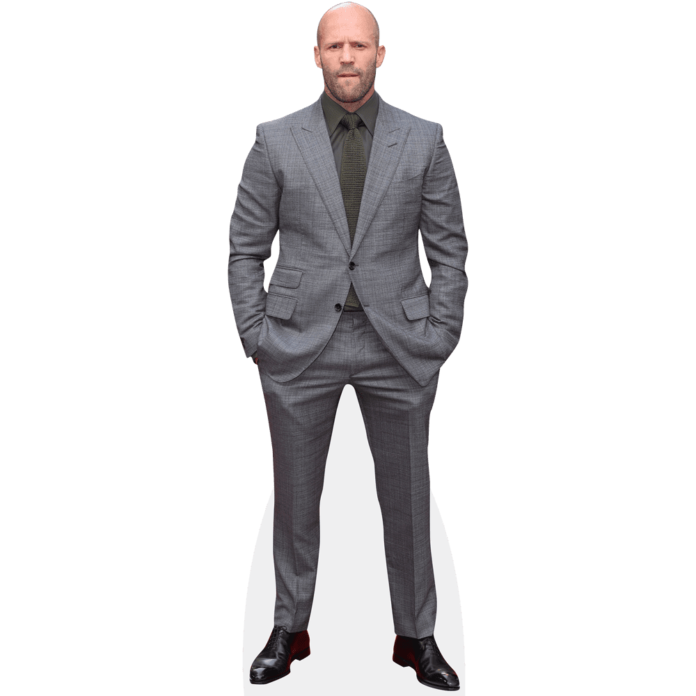 Jason Statham (Grey Suit) Lifesize Cardboard Cutout Standee - Walmart.com