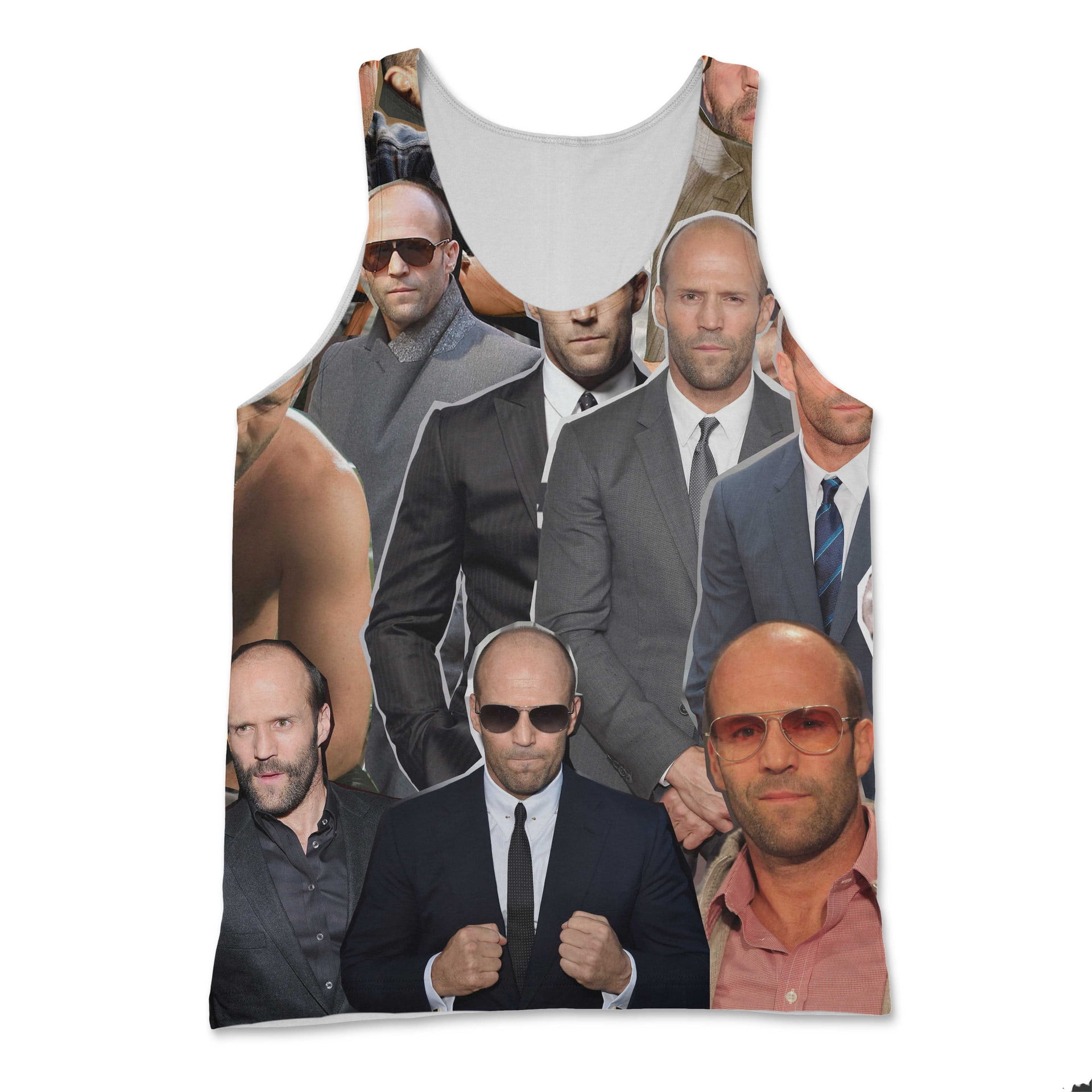 Jason Statham Photo Collage Tank Top - Walmart.com