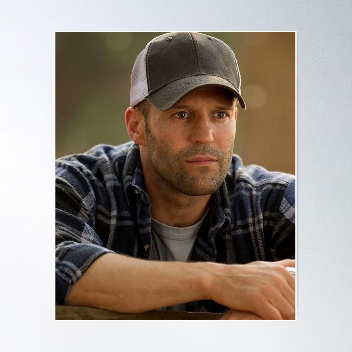 Jason Statham Poster Wall Art, Modern Wall Decor For Living Room ...