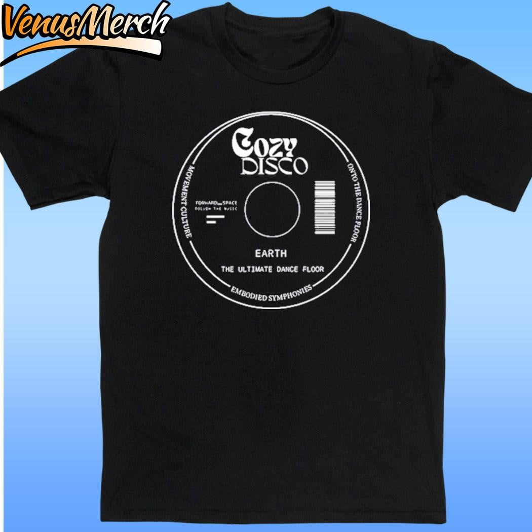 Jason Sudeikis Wearing Cozy Disco Forward Space Follow The Music Shirt ...