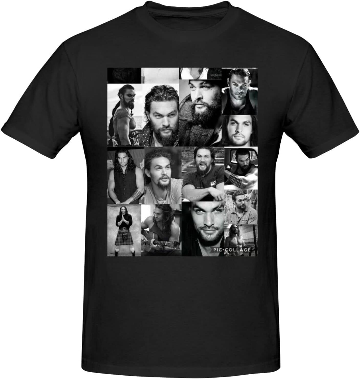 Jason T-Shirt Momoa 3D Printed Shirts Short Sleeve Graphic T-Shirts ...
