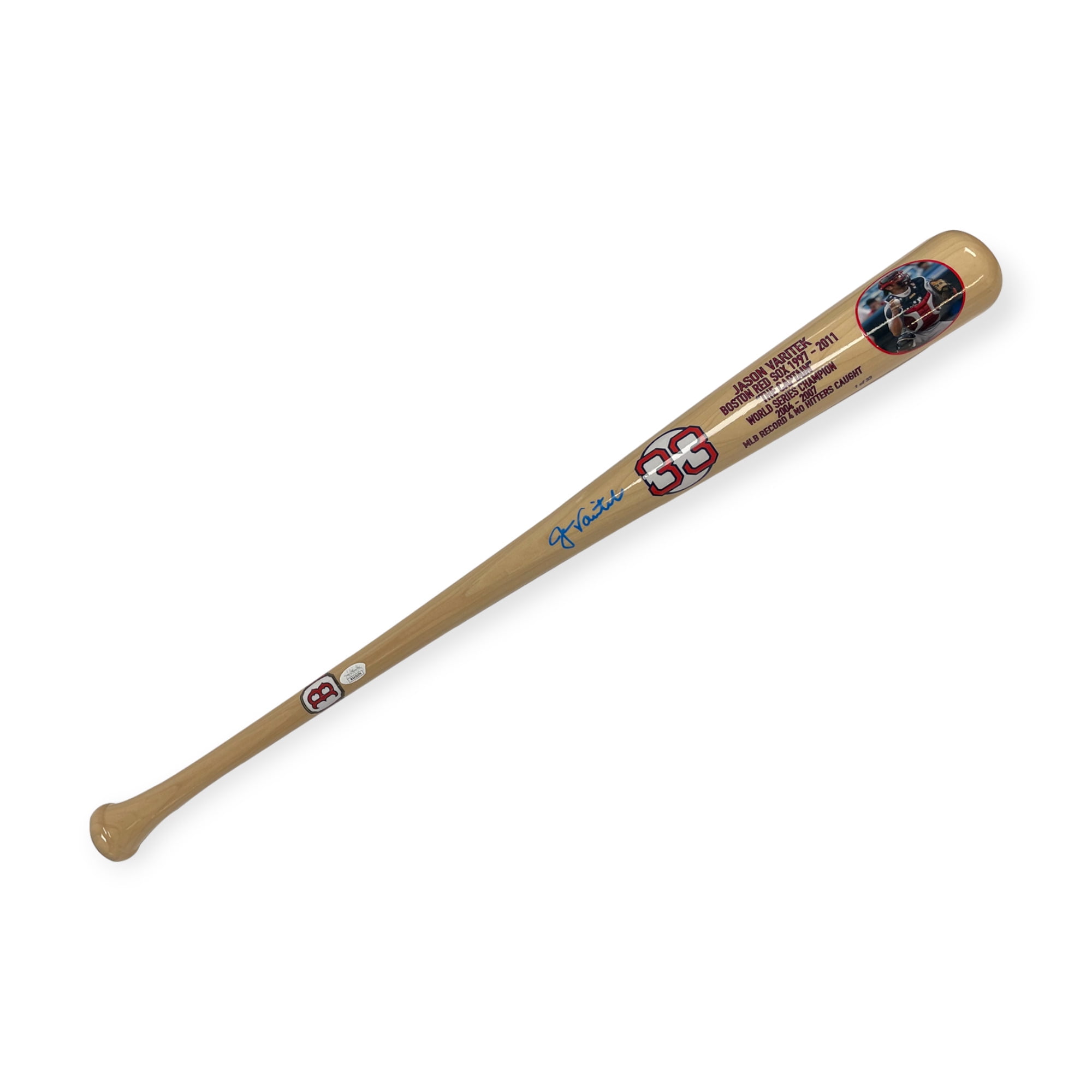 Jason Varitek Boston Red Sox Autograph Limited Edition Bat JSA ...