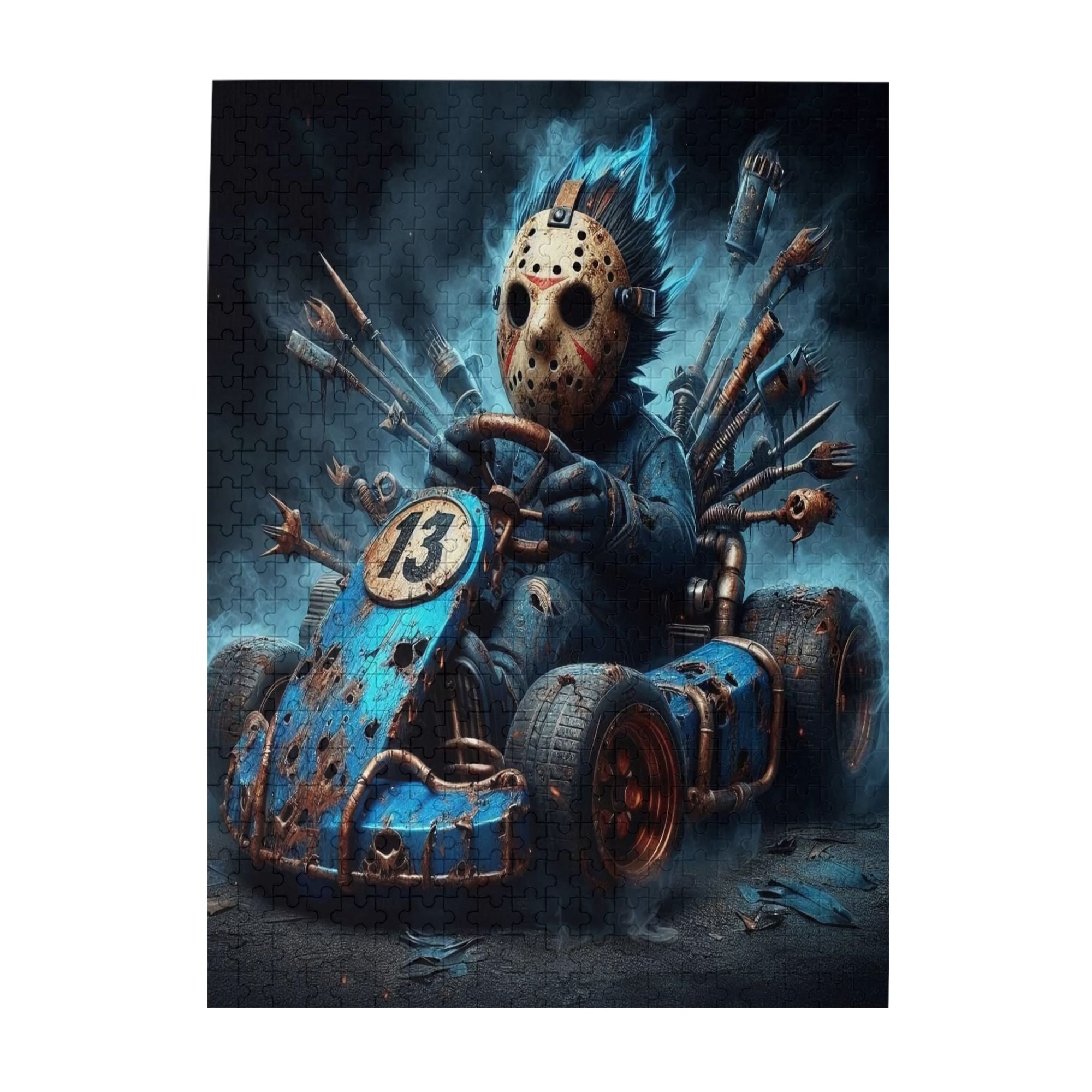 Jason Voorhees 1000 Piece Jigsaw Puzzle for Adults Kids, Challenging ...