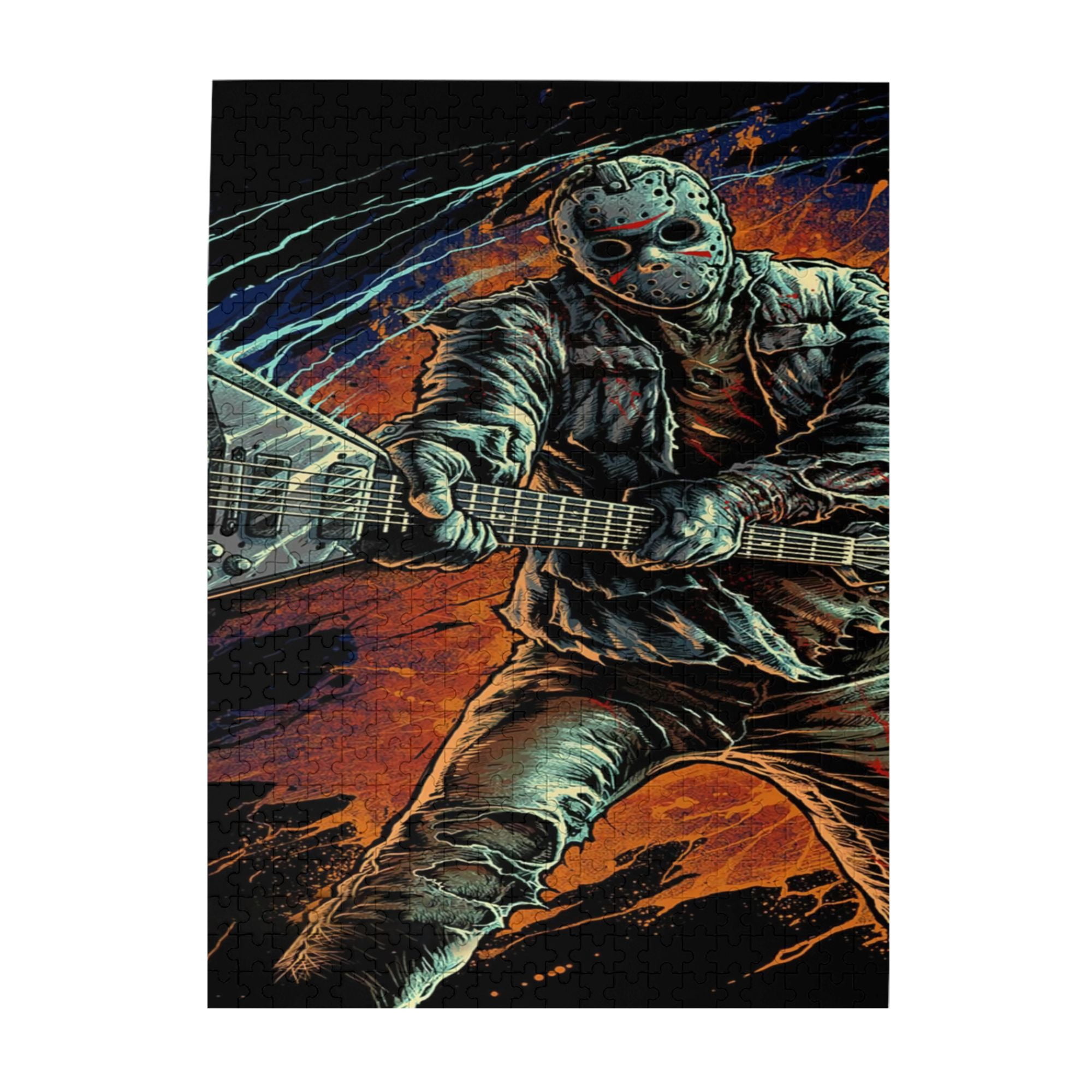 Jason Voorhees 1000 Piece Jigsaw Puzzle for Adults Kids, Challenging ...
