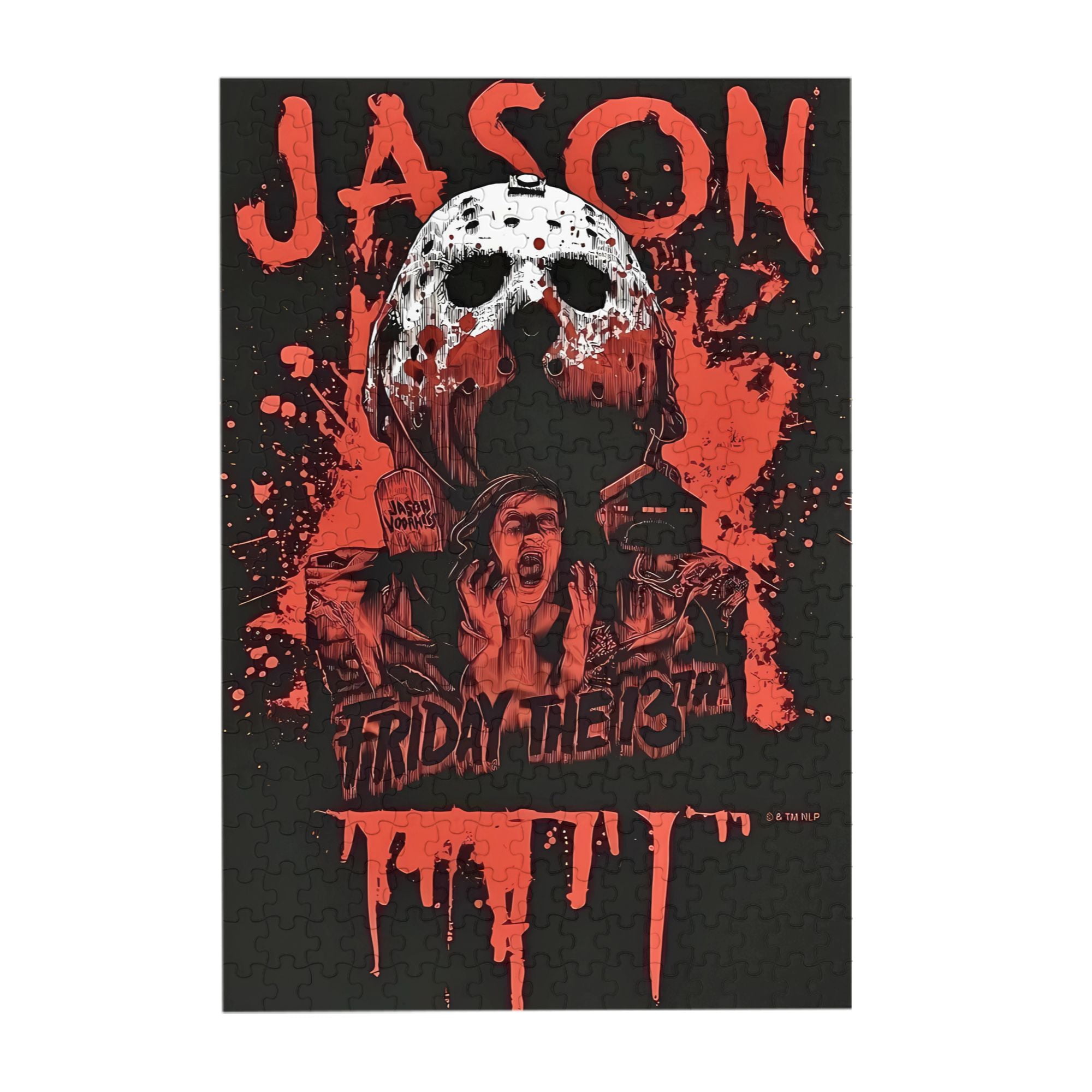 Jason Voorhees 300 Piece Puzzles , Wooden Jigsaw Puzzle, Home Decor ...